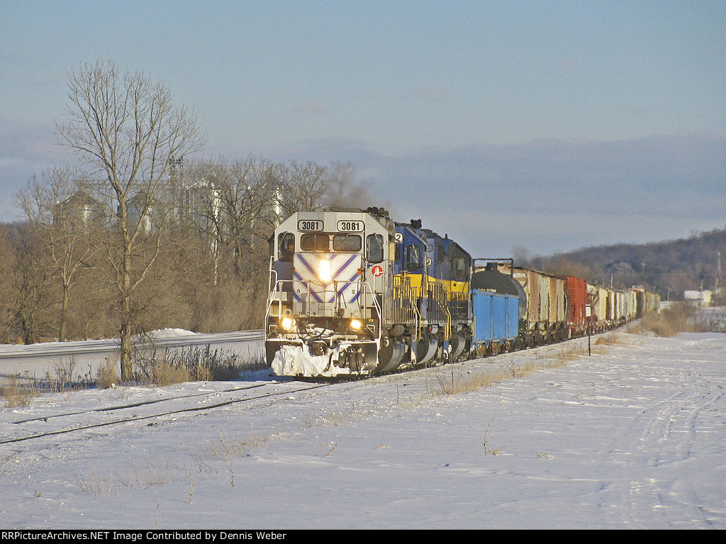 Citx 3081, DM&E's Waseca Sub.